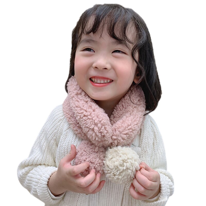Baby Boys Girls Winter Warmer Plush Scarf Infant C... – Vicedeal