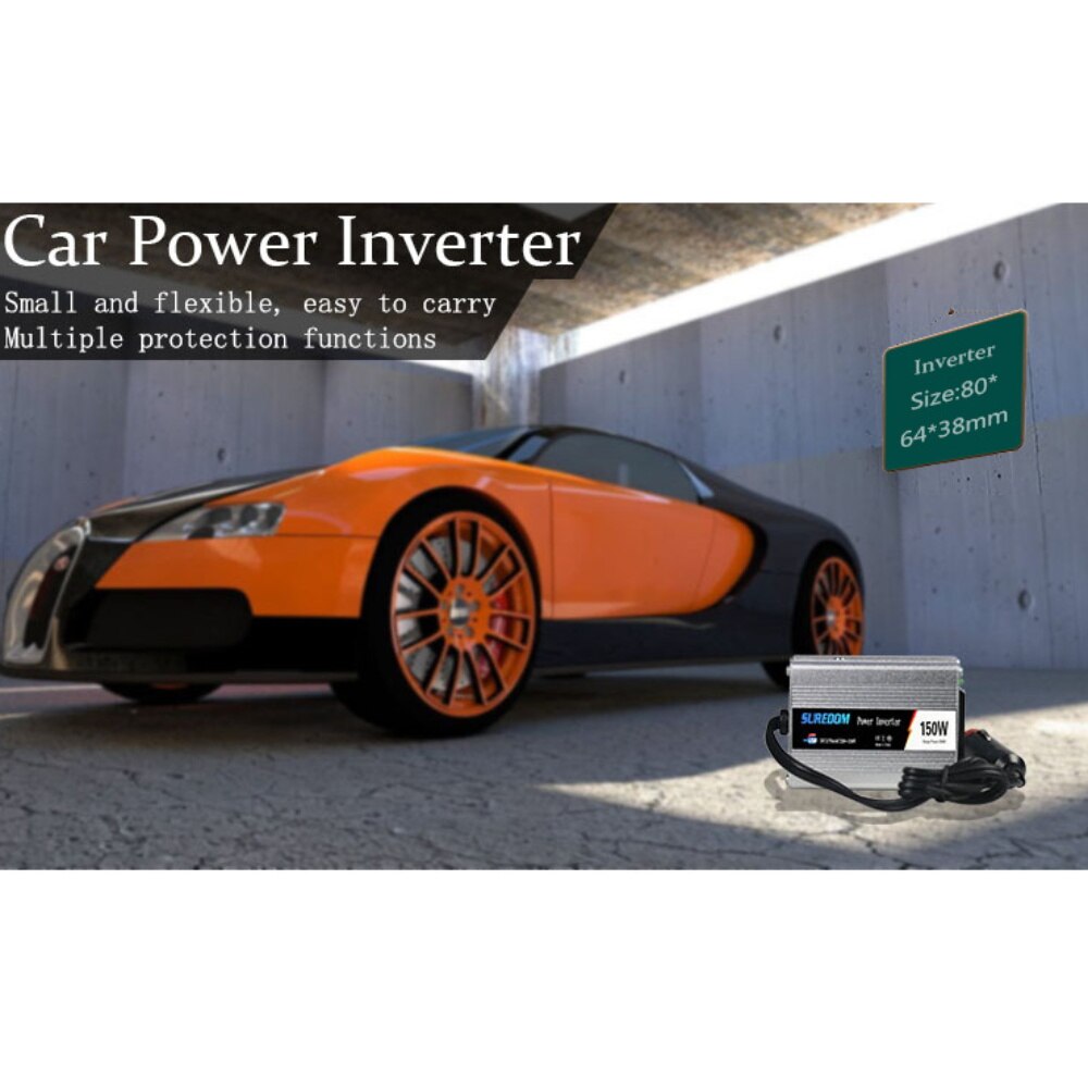 150W USB Car Power Inverter Converter AdapterDC 12... – Grandado