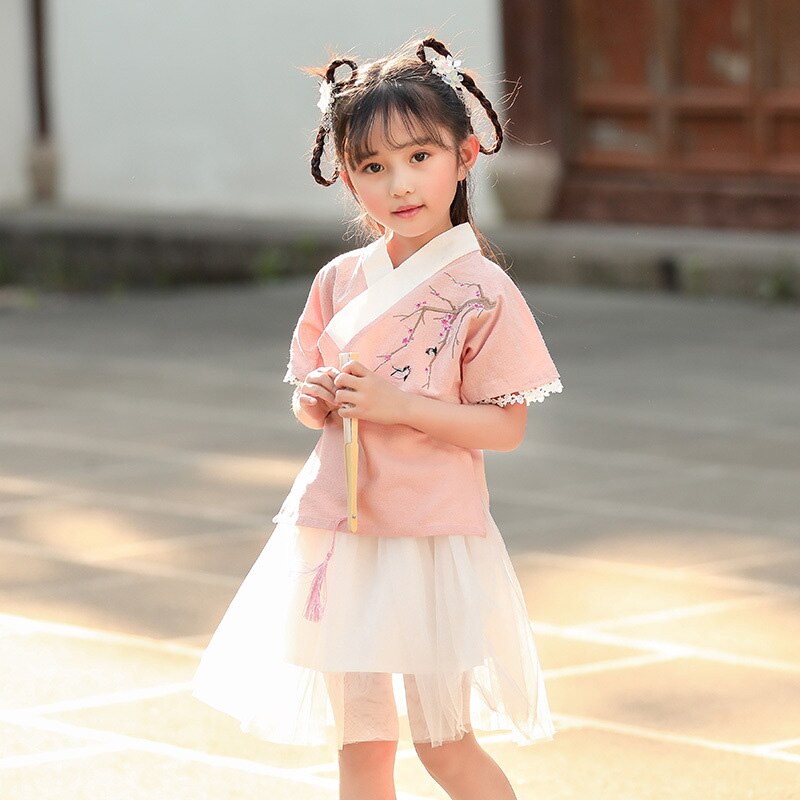 Child Hanfu Scholar Costumes National Costumes Han... – Grandado