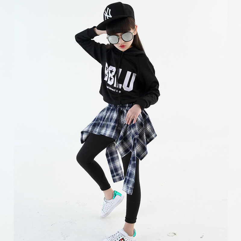 Kids Street Dance Hip Hop Dance Clothing Girls Bal... – Grandado