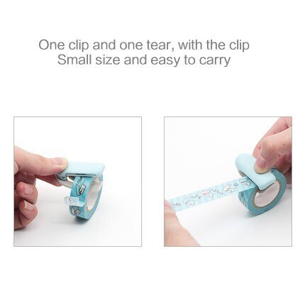 1Pc Leuke Washi Tape Cutter Tool Tape Cutter Set O... – Grandado