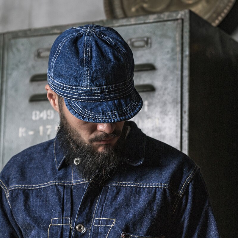 Bronson PW Prisoner Denim Baseball Cap Washed Dist... – Grandado