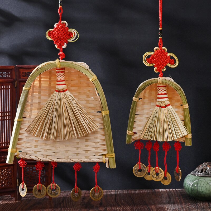 Goud Bezem Stoffer Hanger Entry Bezem Stoffer Hang... – Grandado