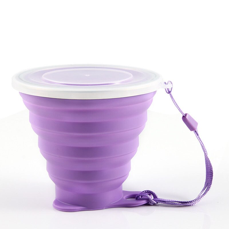 Portable Folding Cups 270ml BPA Food Grade Water C... – Vicedeal