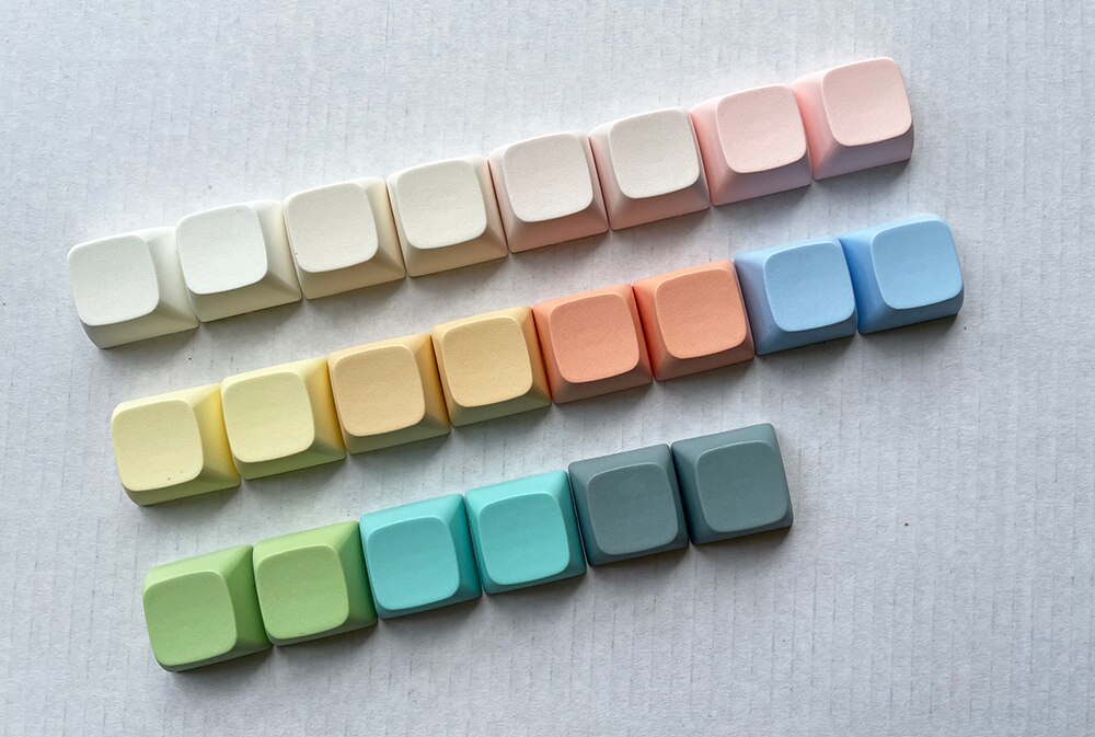 Xda keycaps 1u blank fortykkelse pbt 11 farver til... – Grandado