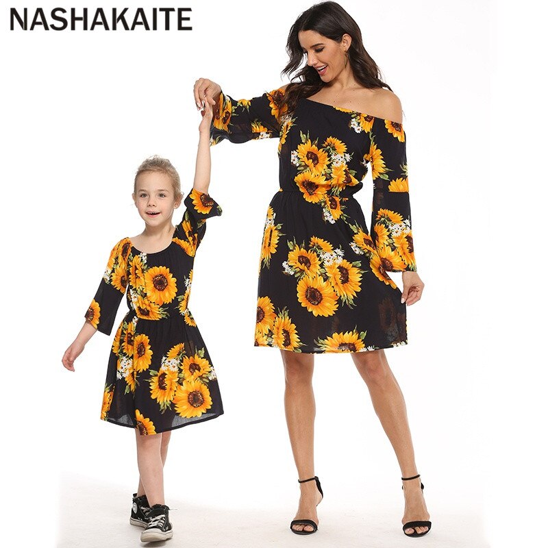 NASHAKAITE Family matching clothes Spring One Shou... – Vicedeal