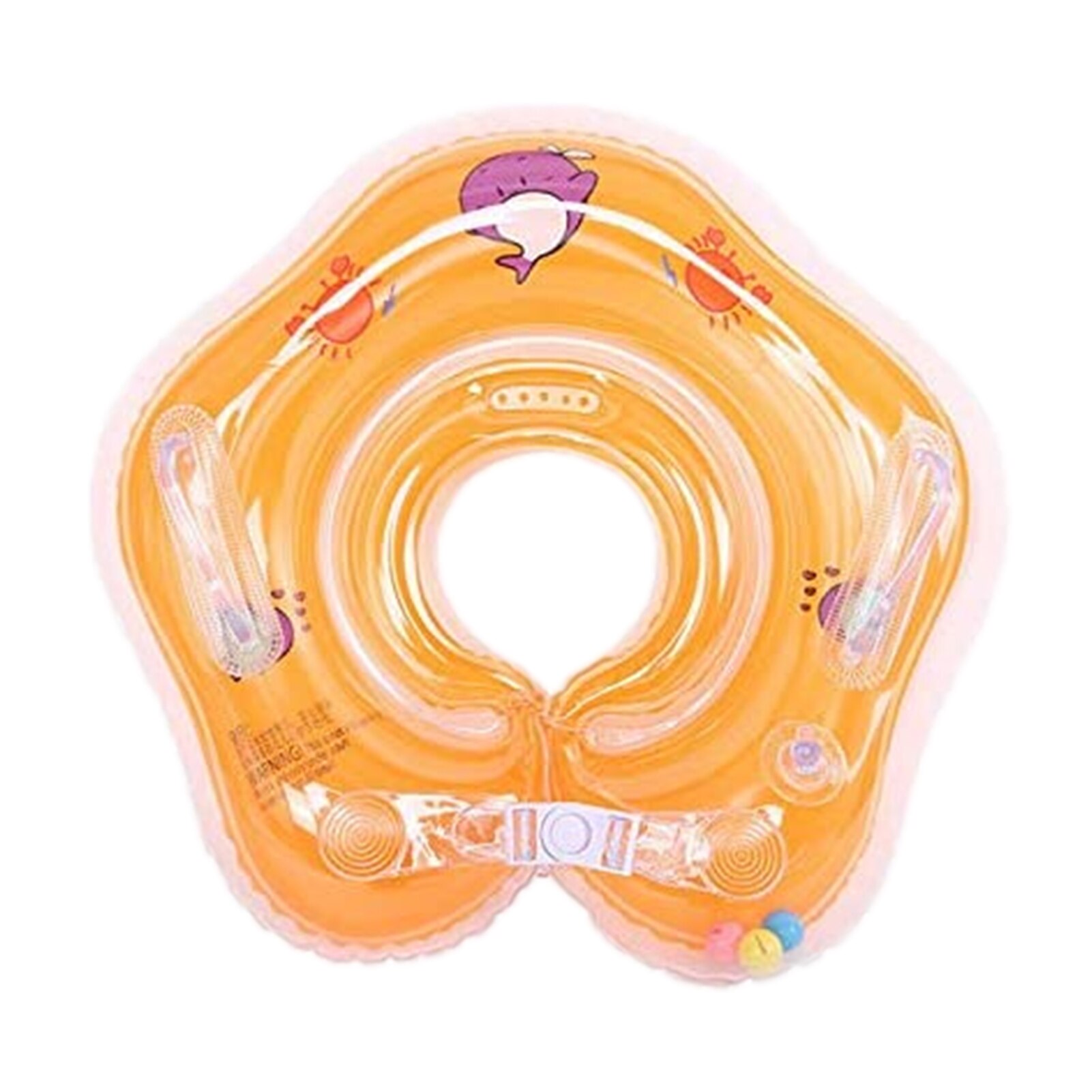 Inflatable Swim Ring With 2 Handles Pool Float Dou... – Grandado