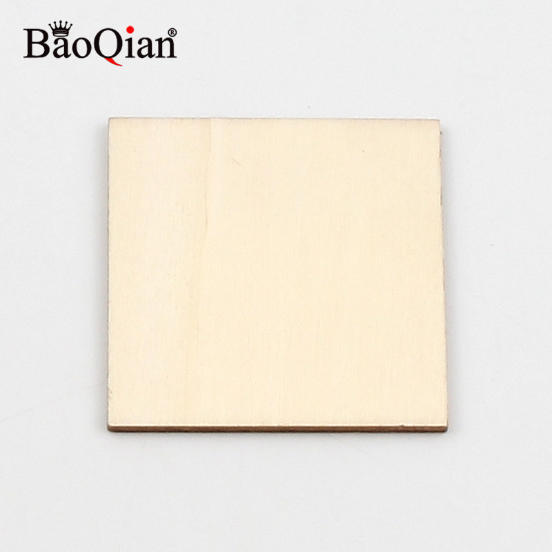 20Pcs 50mm Blank Plaque Square DIY Craft Decoratio... – Grandado