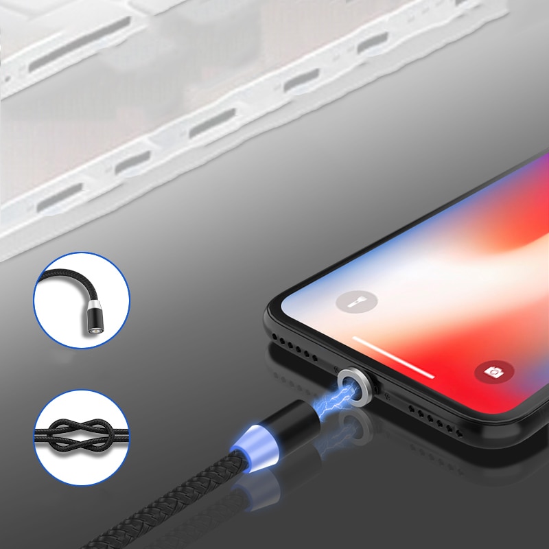 1m Magnetic Cable Micro USB Type C For Android Pho... – Vicedeal