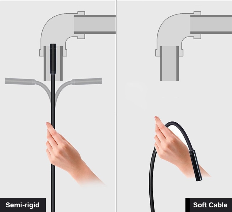 8mm Telescoping Wifi Endoscope Camera 1080P HD Sem... – Grandado