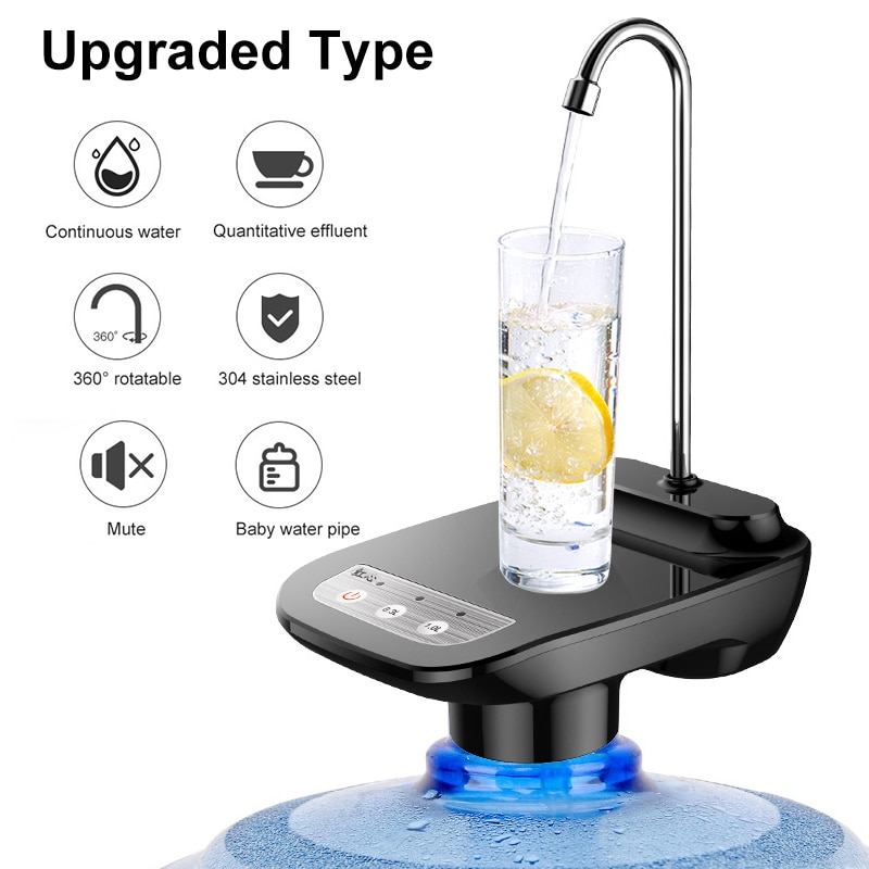 Automatic Electric Water Dispenser Wireless Portab... – Grandado