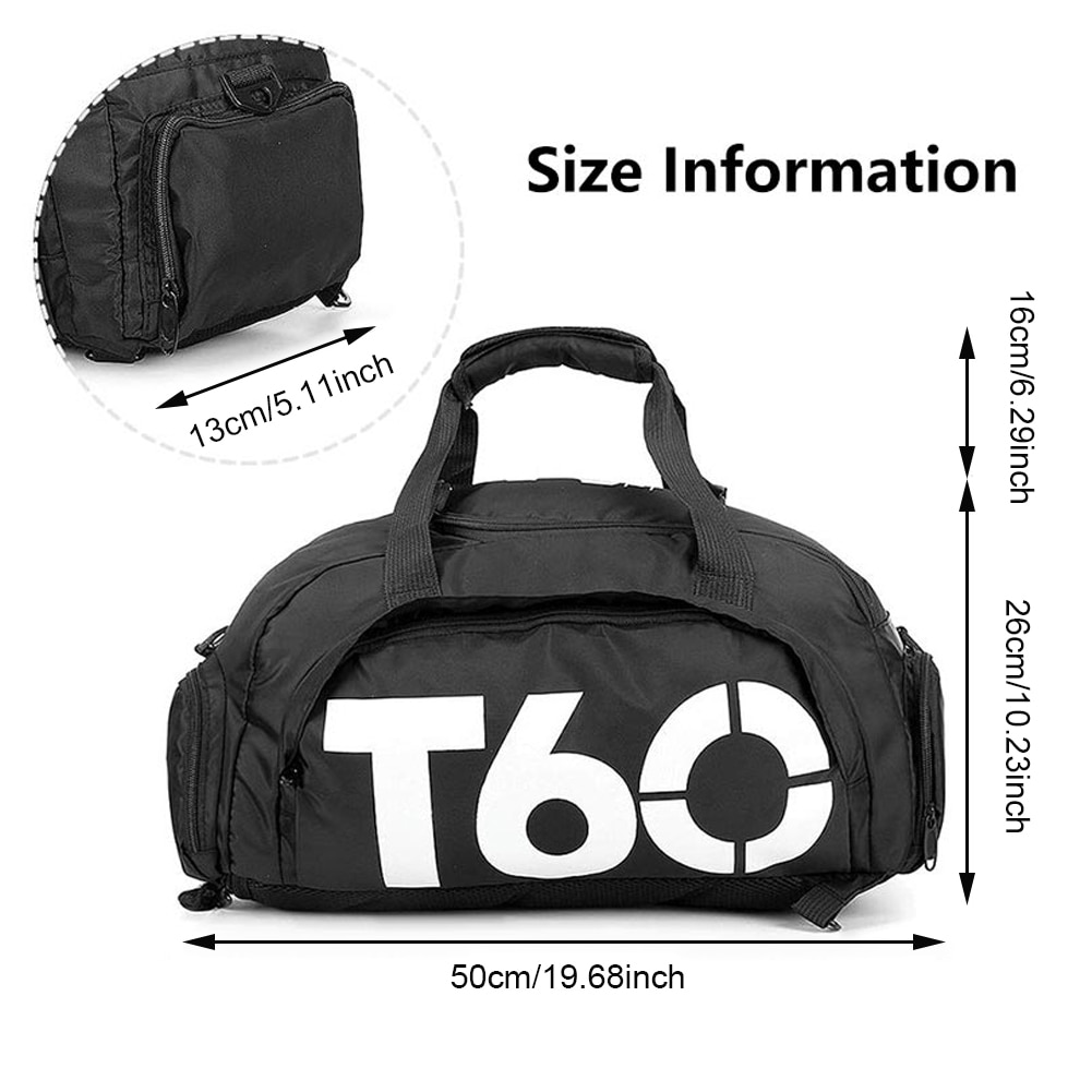 Waterproof Gym Sports Bag Men Women Fitness Bag Tr... – Vicedeal