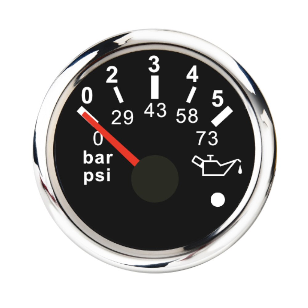0-10 Bar 0-145 Psi Oliedrukmeter 0-5 Bar 0-73 Psi ... – Grandado