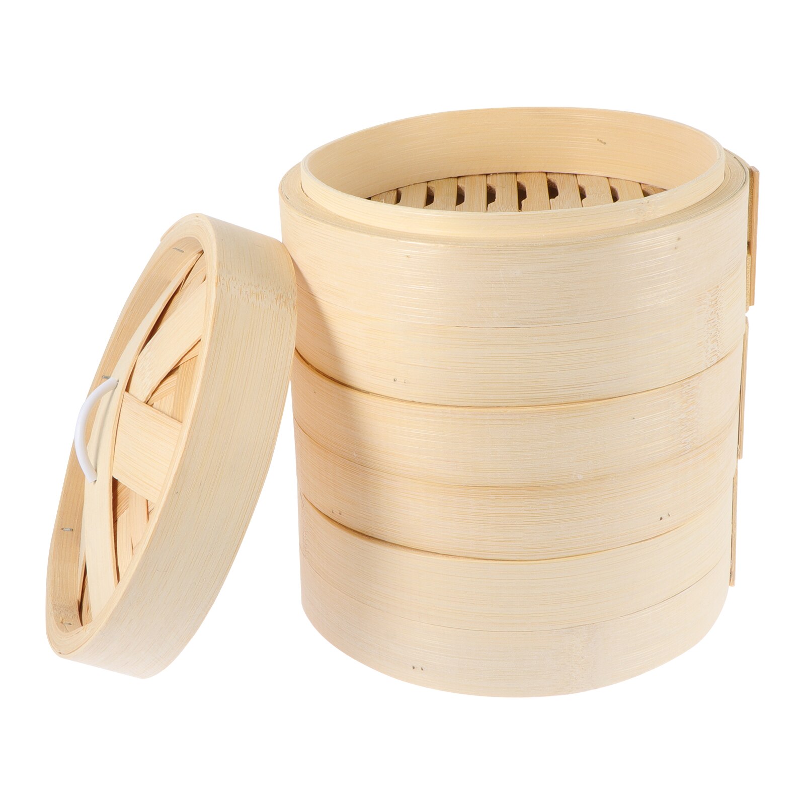 1 Set Practical Steamed Buns Steamer Basket Bamboo... – Grandado