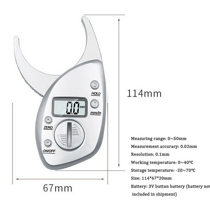 La piel probador muscular escalas de medición Digi... – Grandado