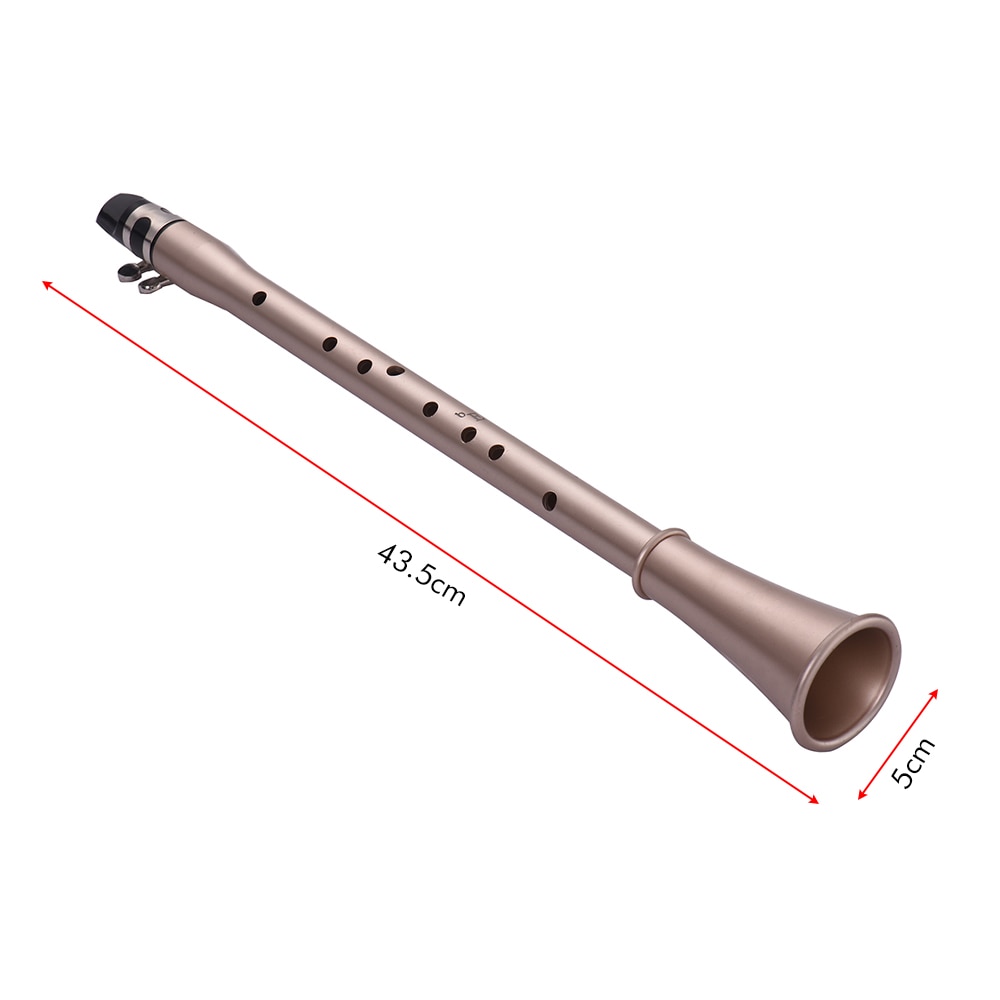 Mini Bb/ C/ Eb Key Clarinet-Saxophone ABS Material... – Grandado