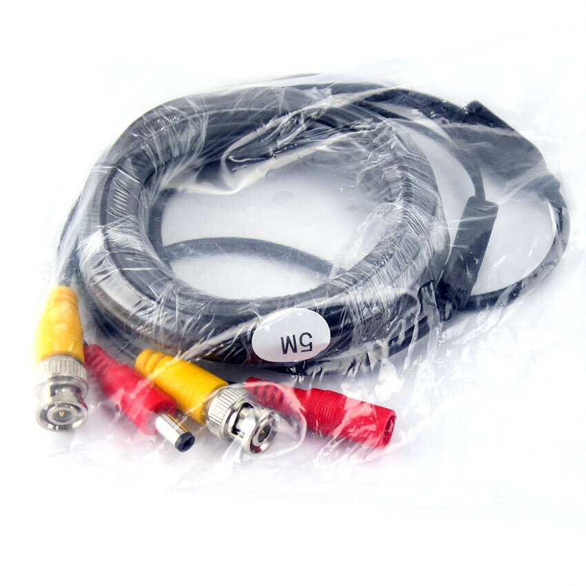 CCTV Camera BNC Video DC Cable 5m for ahd Analog T... – Grandado