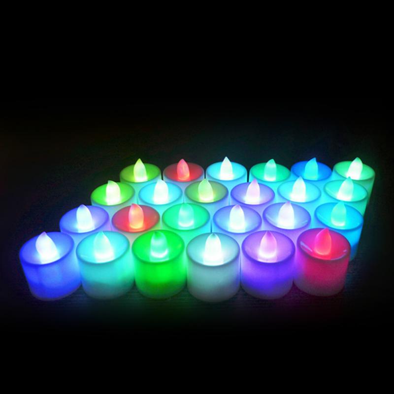 LED Light Candles Household Battery-Powered Flamel... – Grandado