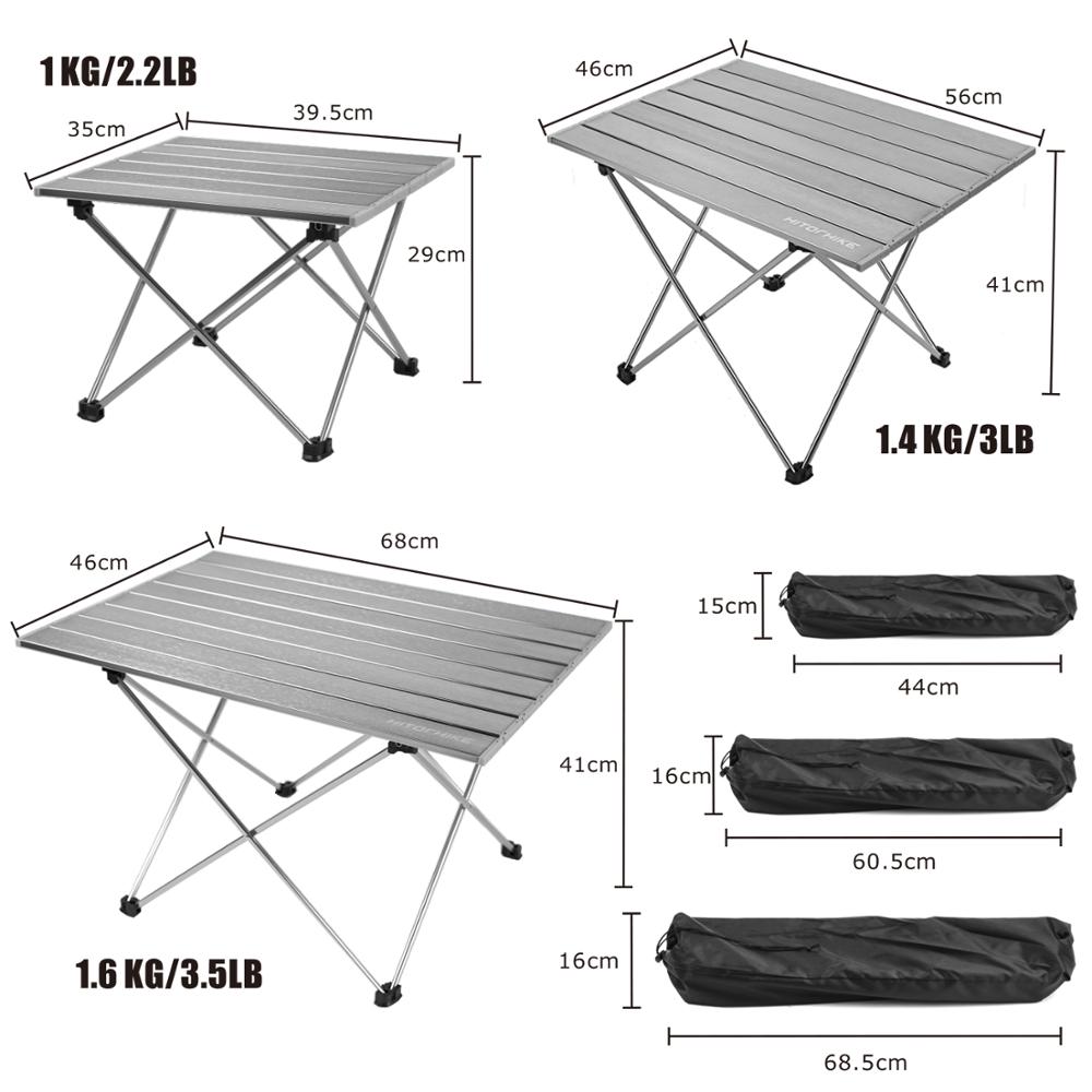 Portable Table Folding Camping table Desk Foldable... – Grandado