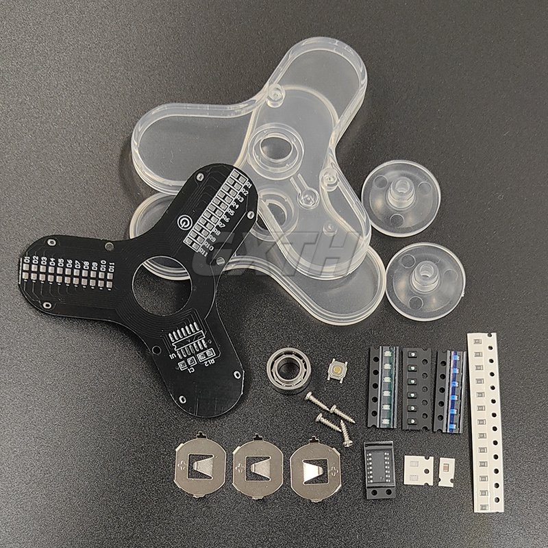 DIY Fidget Top Kit Fingertip Gyros With LED Light ... – Grandado