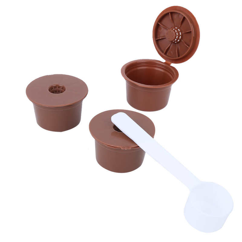 Capsule Coffee Machine Reusable Refillable Coffee Capsules Filter Cup ...