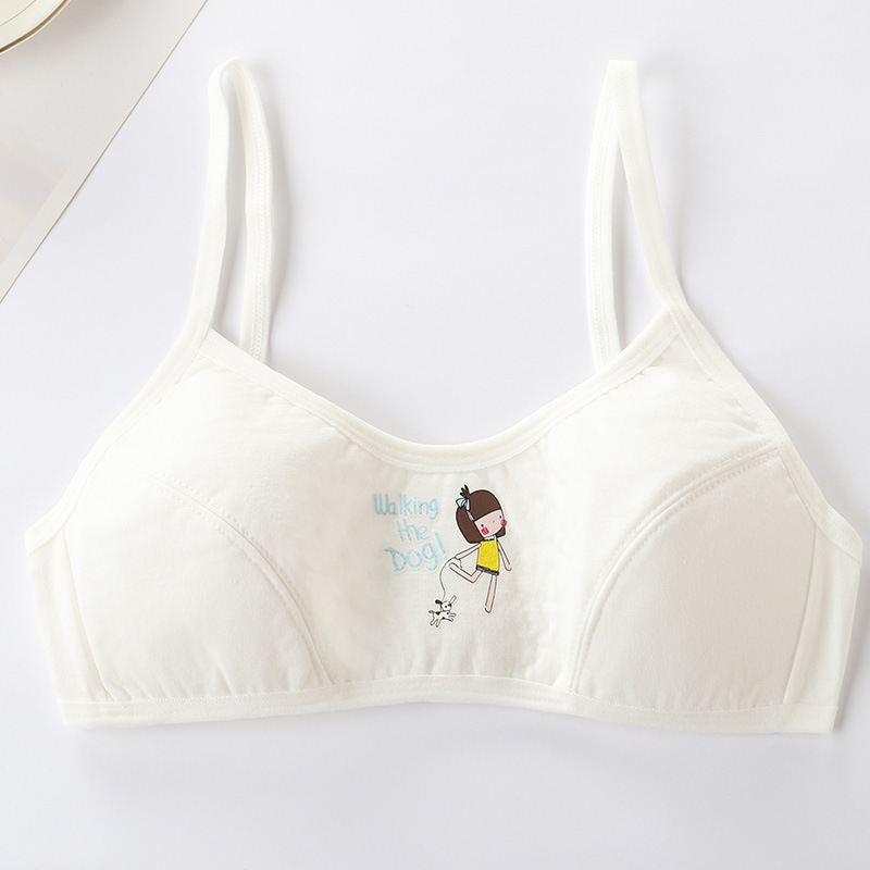 Cotton Girl Cute Bra Junior High School Students 9... – Vicedeal