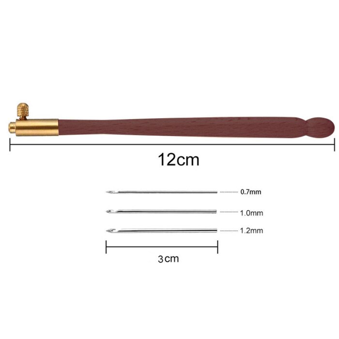 Tambour Hook with 3 Needles 70 100 120 Embroidery ... – Vicedeal