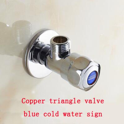 Copper cold and water stop valve triangle valve, U... – Vicedeal