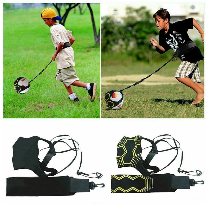 Outdoor Soccer Trainer Football Kick Throw Solo Pr... – Grandado