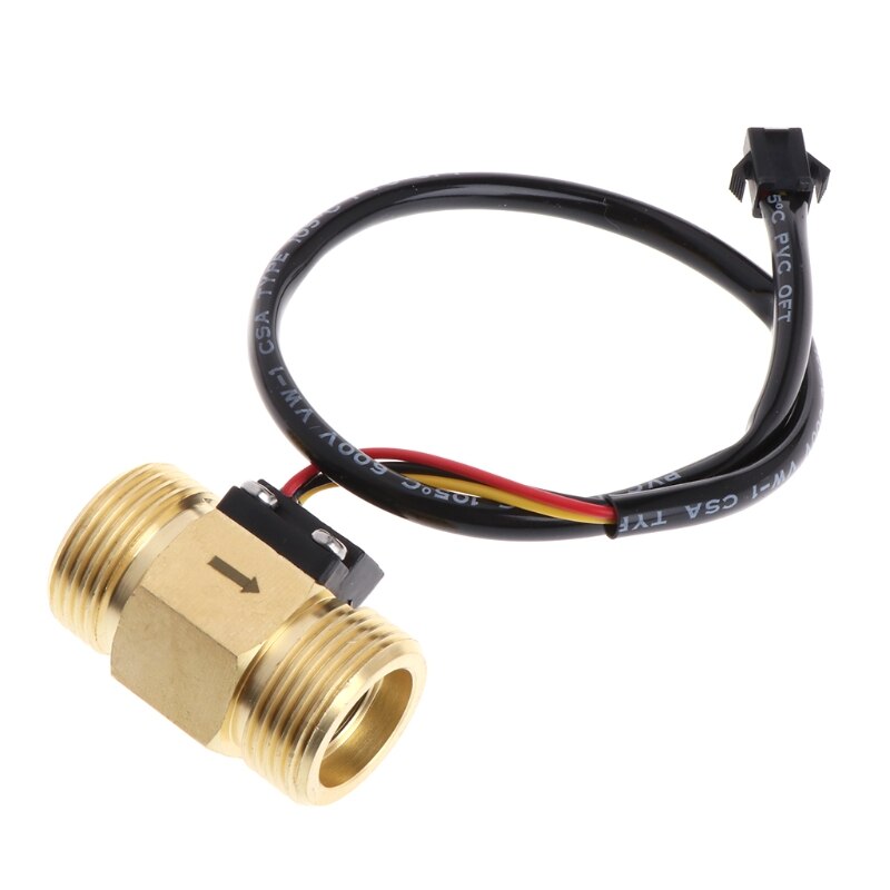 Flow Sensor G3/4" DN20 Copper Hall Effect Liquid W... – Vicedeal