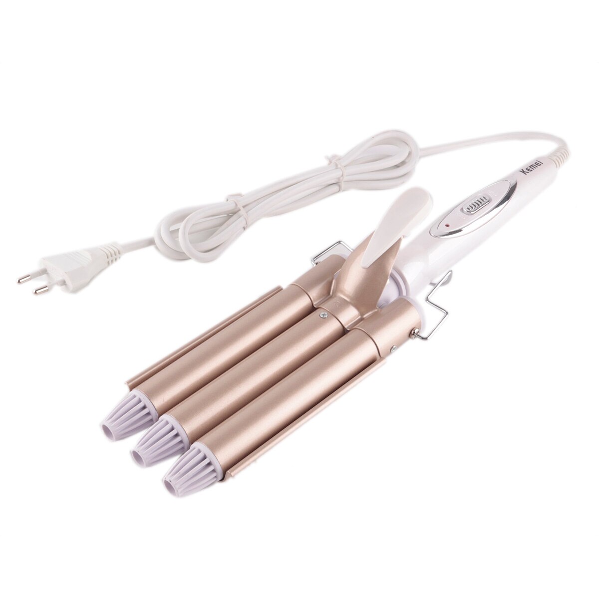 Curling Iron Ceramic Triple Barrel Hair Styler Hai... – Grandado