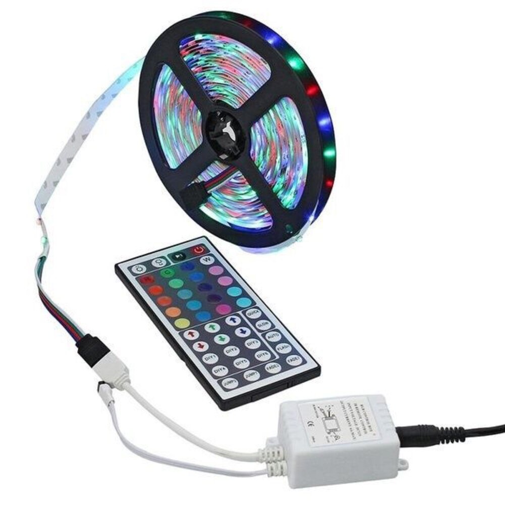 KEY-WIN 5/10m Soft RGB LED Strip Light Cupboard Ga... – Grandado