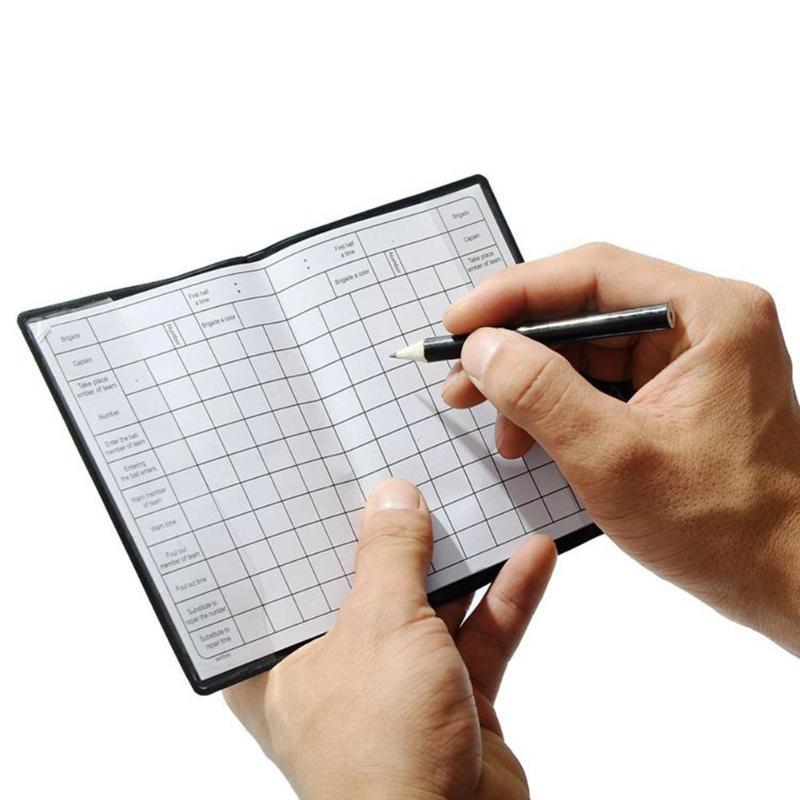 1pcs Soccer Referee Red Yellow Card Record Referee... – Grandado