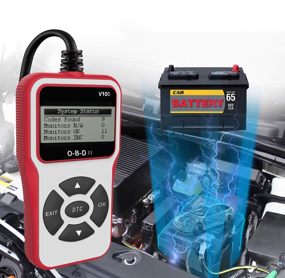 Universal O-B-D II Scanner Car Engine Fault Code R... – Vicedeal