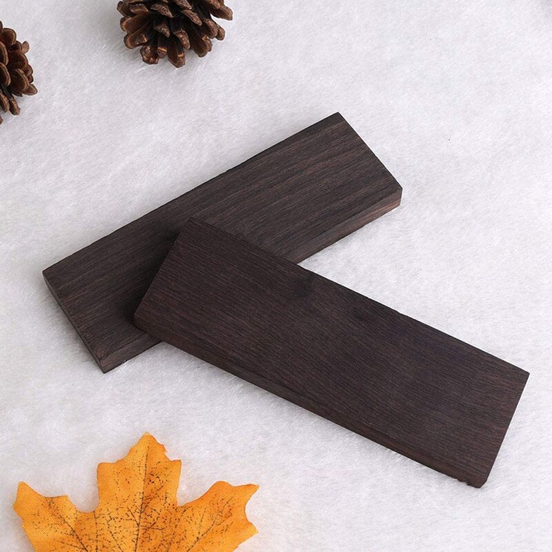 4 Pcs Black Ebony Lumber Wood Timber Handle Plate ... – Grandado