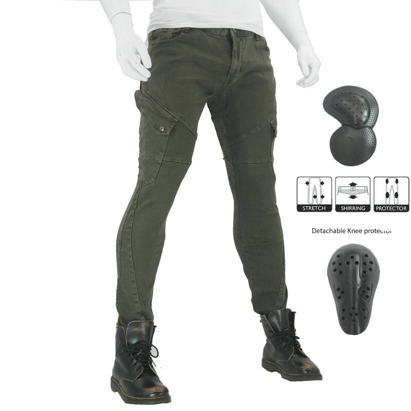 KOMINE UB 06 Motorcycle Pants Riding Jeans Anti-Sm... – Vicedeal