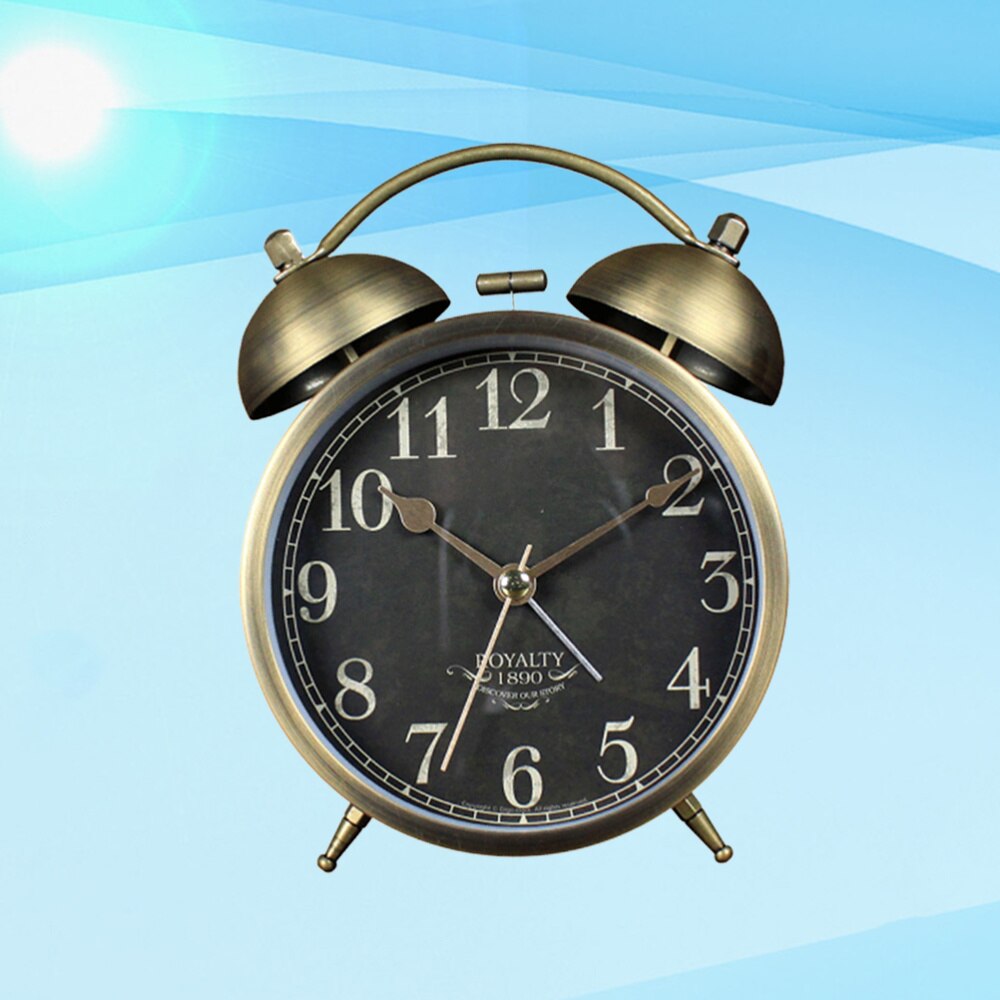 4" Metal Alarm Clock Retro Vintage Alarm Metal Ala... – Grandado
