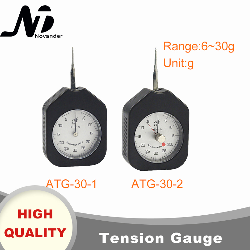 30g Analog Dial Tension Gauge Tensiometer Tabular ... – Vicedeal