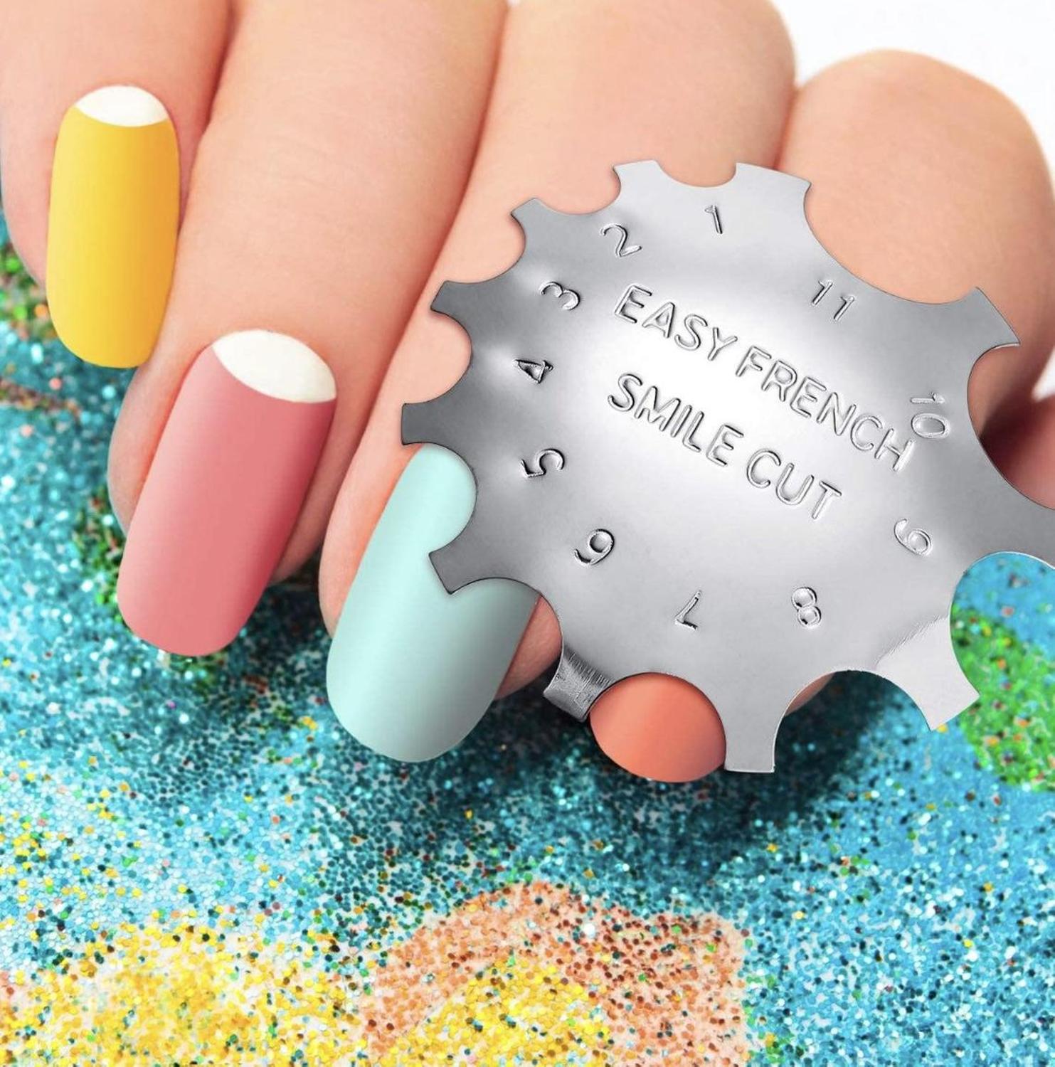 9Types Nail Tip Edge Cutter V Shaped French tip cu... – Vicedeal