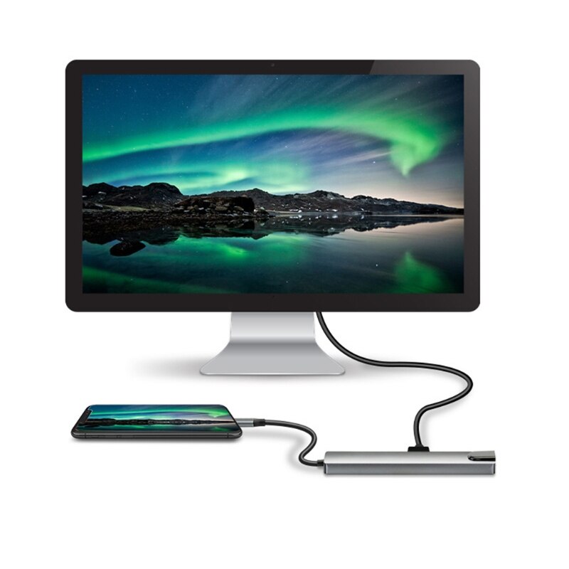 8-in-1 Type C Hub Laptop Computer Peripheral Docki... – Vicedeal