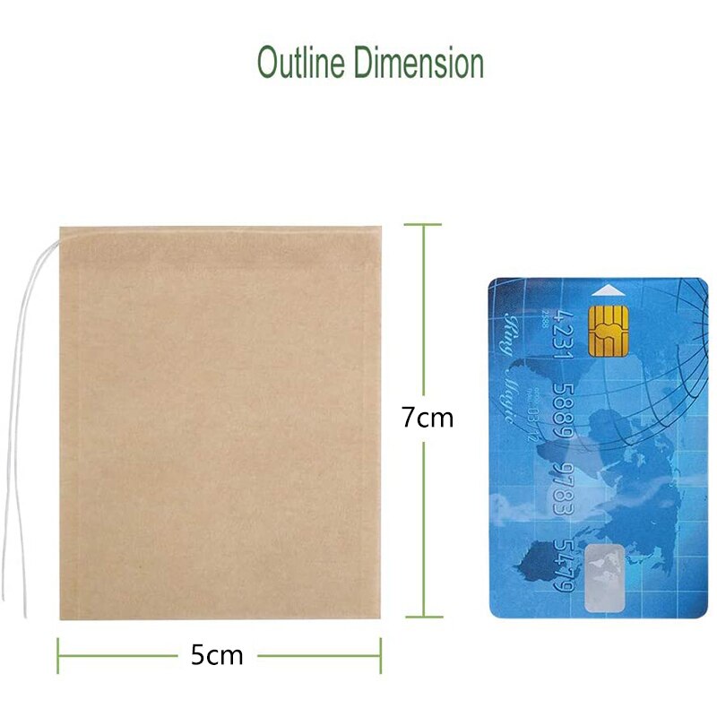 500 Pack Tea Filter Bags,Disposable Paper Tea Bag ... – Grandado
