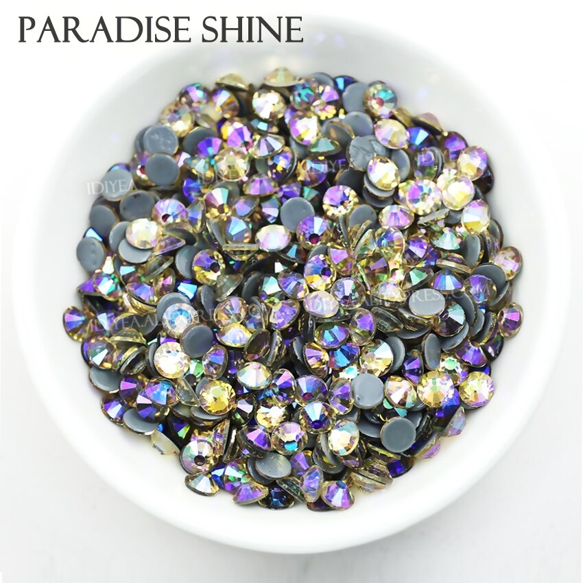 Paradise Glanz flatback strass fix kristall glitte... – Grandado