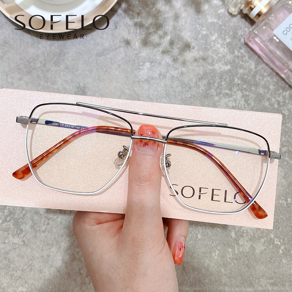 Big Frame Optical Myopia Glasses Frame Men Custom ... – Grandado