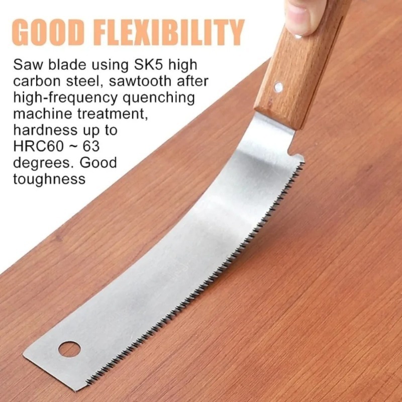 Hand Saw 6-inch Double-sided Saw Flexible Blade fo... – Grandado