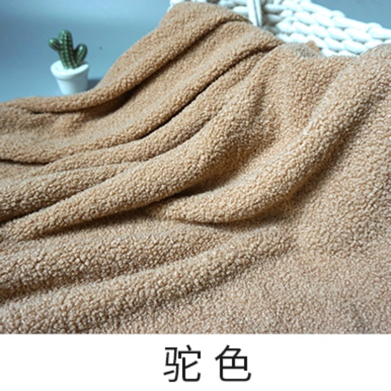 Zachte Fleece Stof Teddy Lam Kasjmier Granulaire P... – Vicedeal