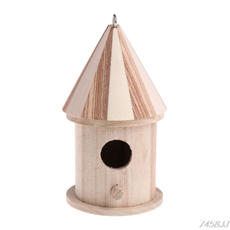 Wooden Nesting Nest Box Bird Cage House Small Bird... – Grandado