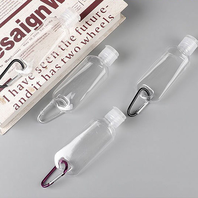 50ML Travel Transparent Refillable Bottles Hook D-... – Grandado