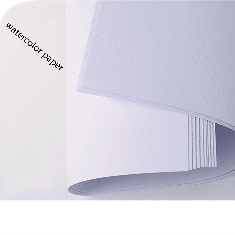 20pcs Simple Practical Watercolor Painting Paper F... – Grandado