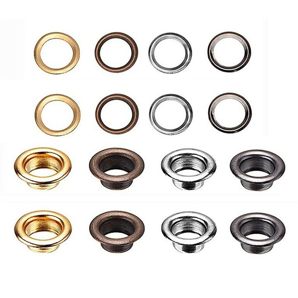 200Pcs 6Mm Binnendiameter Koperen Oogjes Set Met R... – Grandado