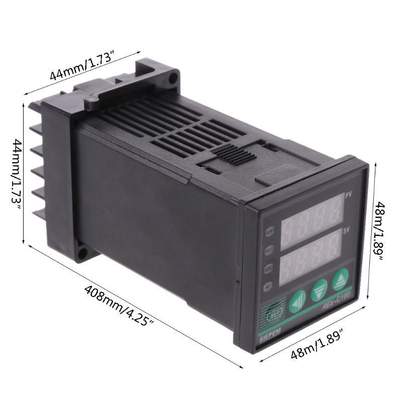 ! PID Digital Temperature Controller REX-C100 0 To... – Grandado